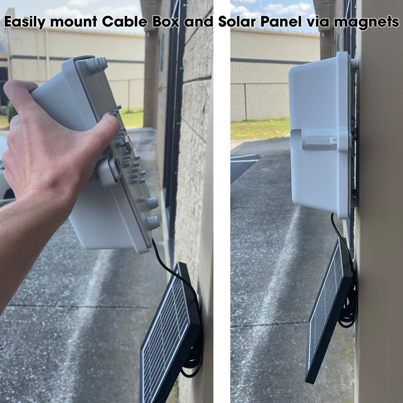 Xtreme Life Solar 4K Cable Box - KJB Security Products